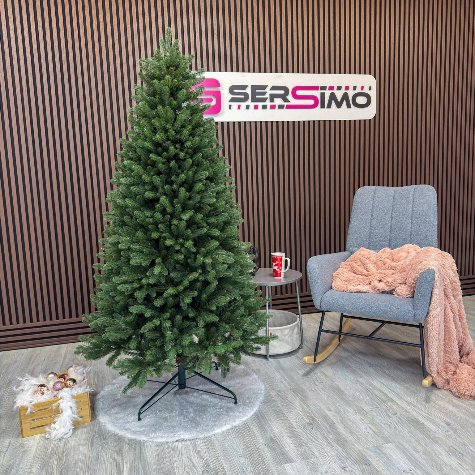 Brad artificial Sersimo, Viorisse Elite, verde, integral 3D, 190 cm ...